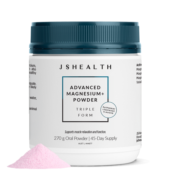 Advanced Magnesium+ Powder - Raspberry Lemonade – JSHealth Vitamins Aus