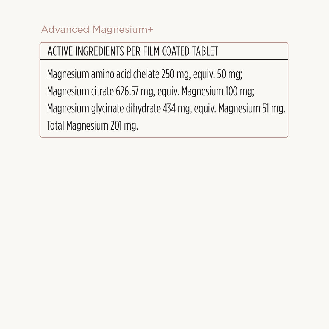 Magnesium Tablets - Advanced Magnesium+ Formula - JSHealth Aus ...