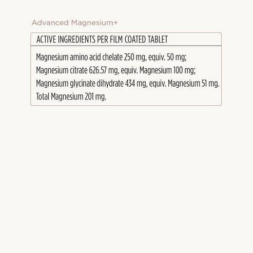 Magnesium Tablets - Advanced Magnesium+ Formula - JSHealth Aus ...