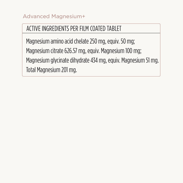 Magnesium Tablets - Advanced Magnesium+ Formula - JSHealth Aus ...