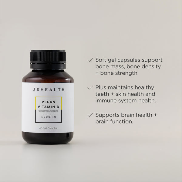 Vegan Vitamin D Tablets - Vitamins D3 – JSHealth Vitamins Aus